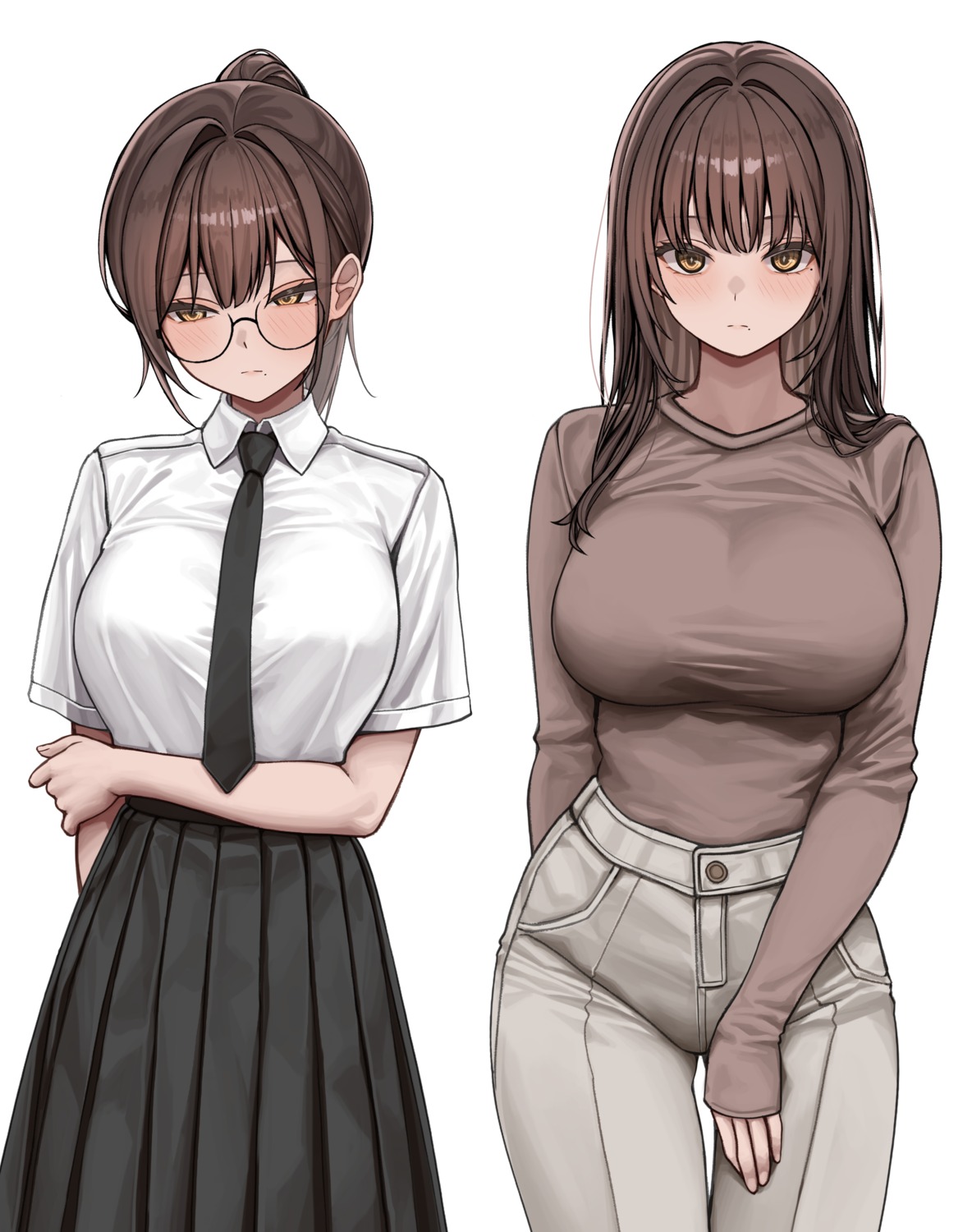 gwan-e megane seifuku | #1227503 | yande.re